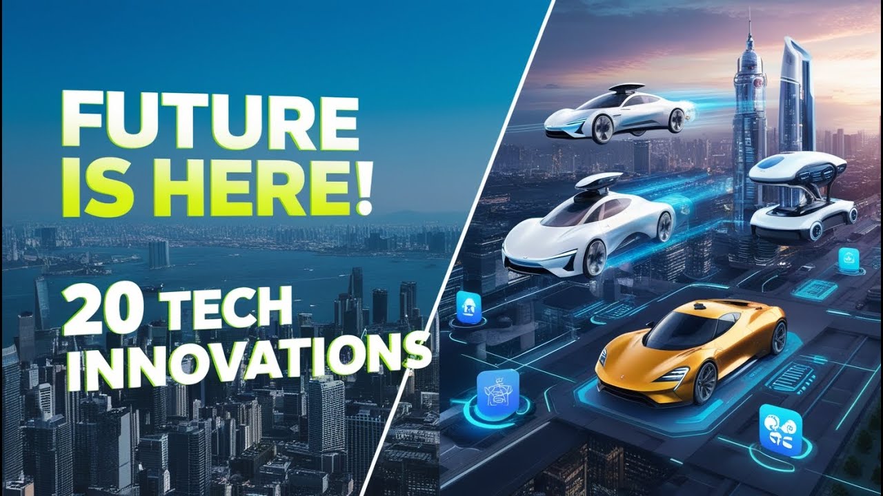 20 Emerging Technologies That Will Change Our World Forever - YouTube