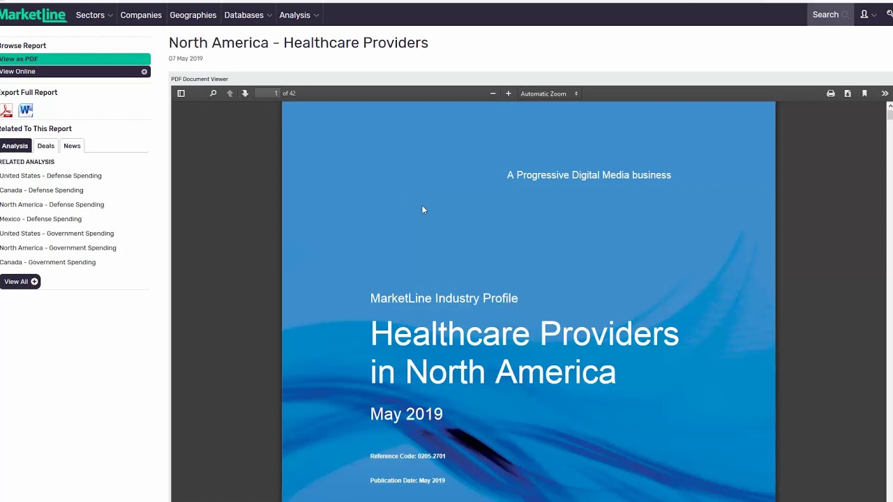 2020 MarketLine Advantage Demonstration - YouTube