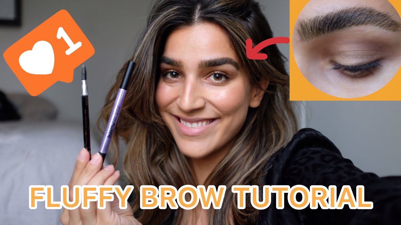 Full & Natural Eyebrow Tutorial + Soap Brow 🐛 - YouTube