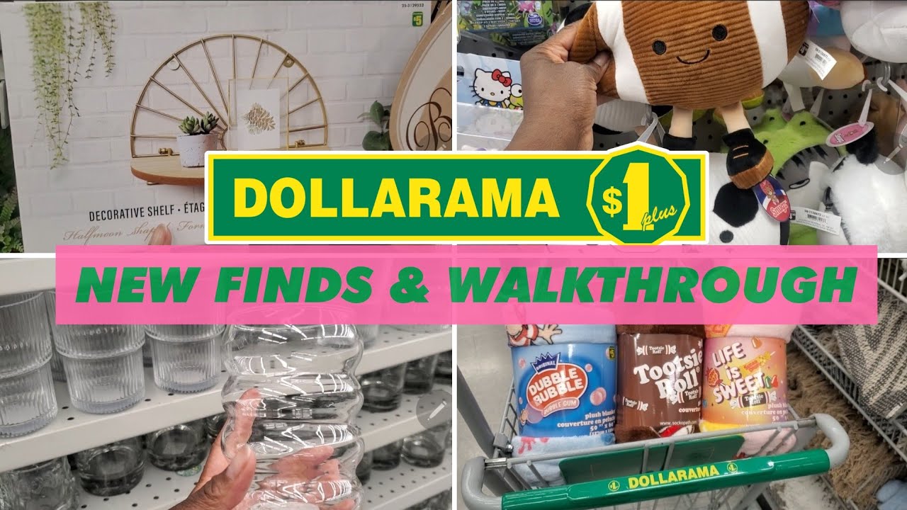 NEW FINDS AT DOLLARAMA! DOLLARAMA NEW FINDS! - YouTube