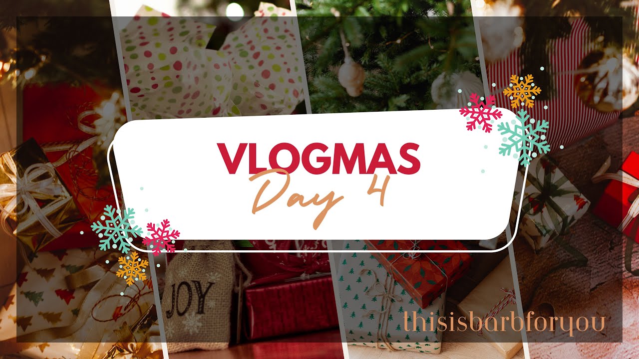 Vlogmas Day 4! Monday Adventures, Filming Content and unboxing! ️ - YouTube