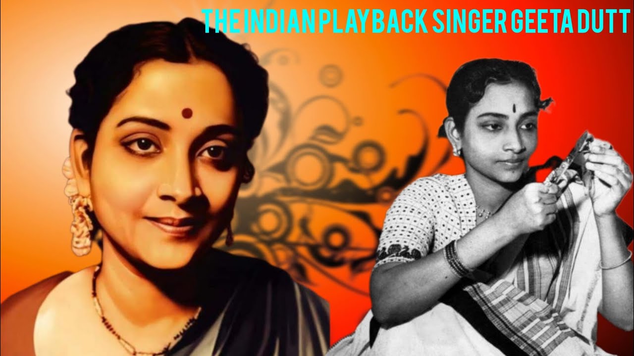 the Indian playback singer Geeta Dutt#biography - YouTube