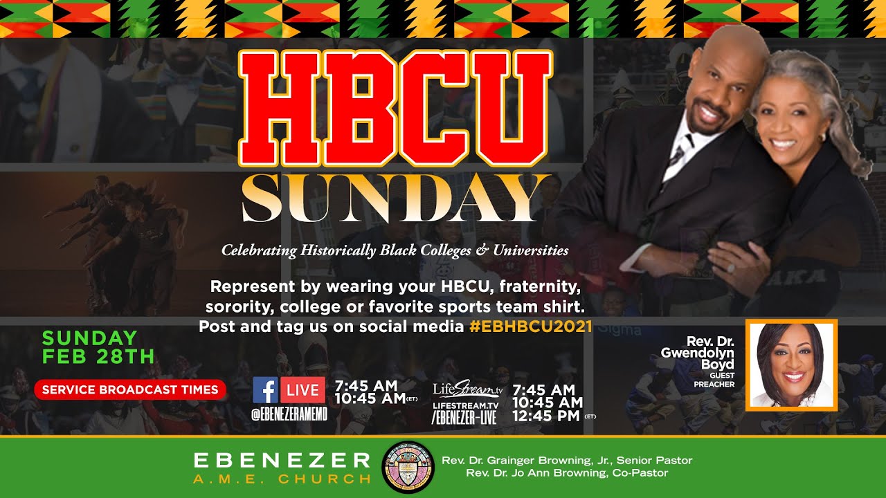 HBCU Sunday 2021 (Full Service) - YouTube