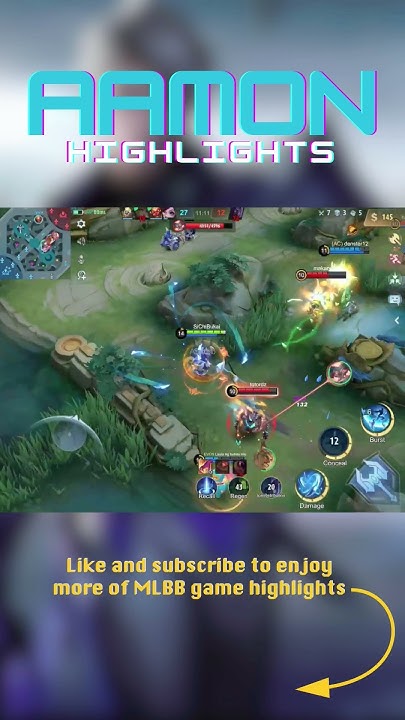 Rate my MLBB Aamon gameplay #4 #shorts #mlbbhighlights - YouTube