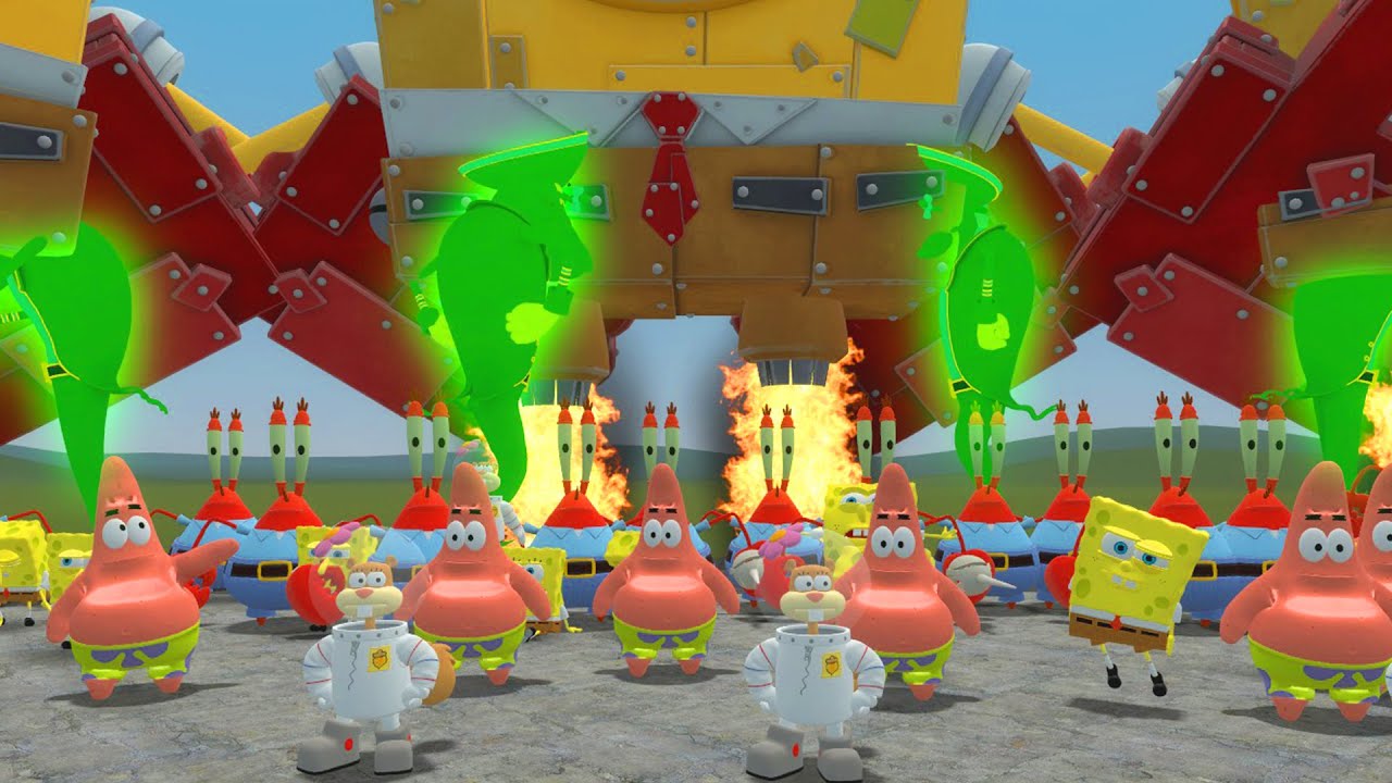 ALL SPONGE BOB SQUARE PANTS NEXTBOTS in Garry's Mod! - YouTube