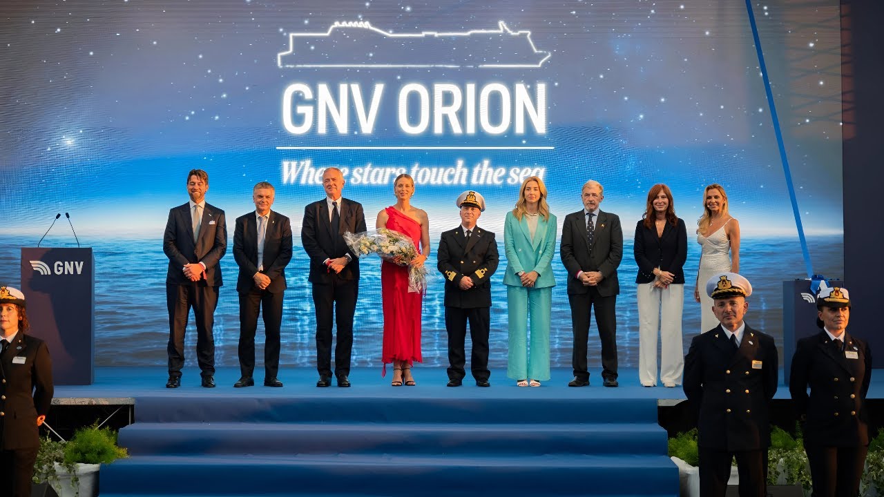 GNV Orion Ceremony - YouTube