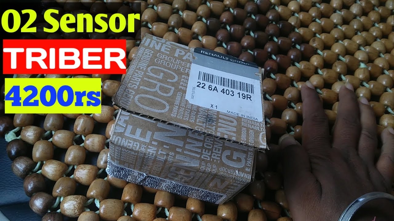 Renault Triber Faulty Oxygen Sensor Changed | O2 SENSOR Replaced ...