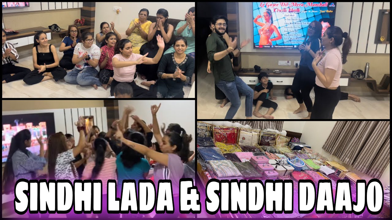 Sindhi Lada|Sindhi Daajo|Sindhi Bridal Trousseau|Sindhi Wedding Rituals ...