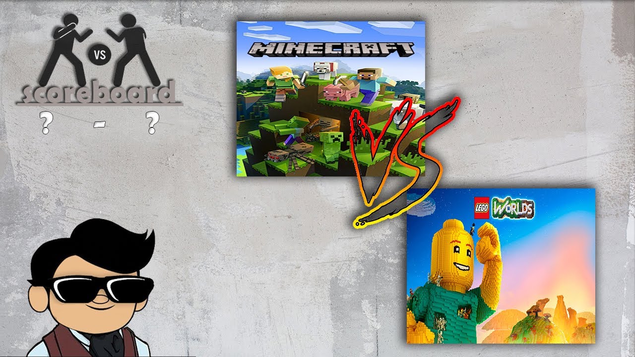 Minecraft VS Lego Worlds - Survival and Creativity : Two Unique Games ...