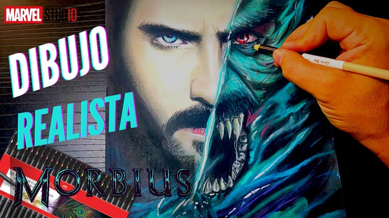Como Dibujar a Morbius De marvel (JARED LETO) Realista / drawing ...