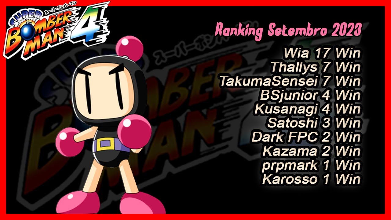 🔴[Live 71] Super Bomberman 4 - (5 Players) A Batalha Final de Setembro ...