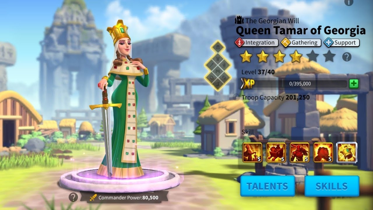 Expertising Queen Tamar of Georgia - Rise of Kingdoms - YouTube
