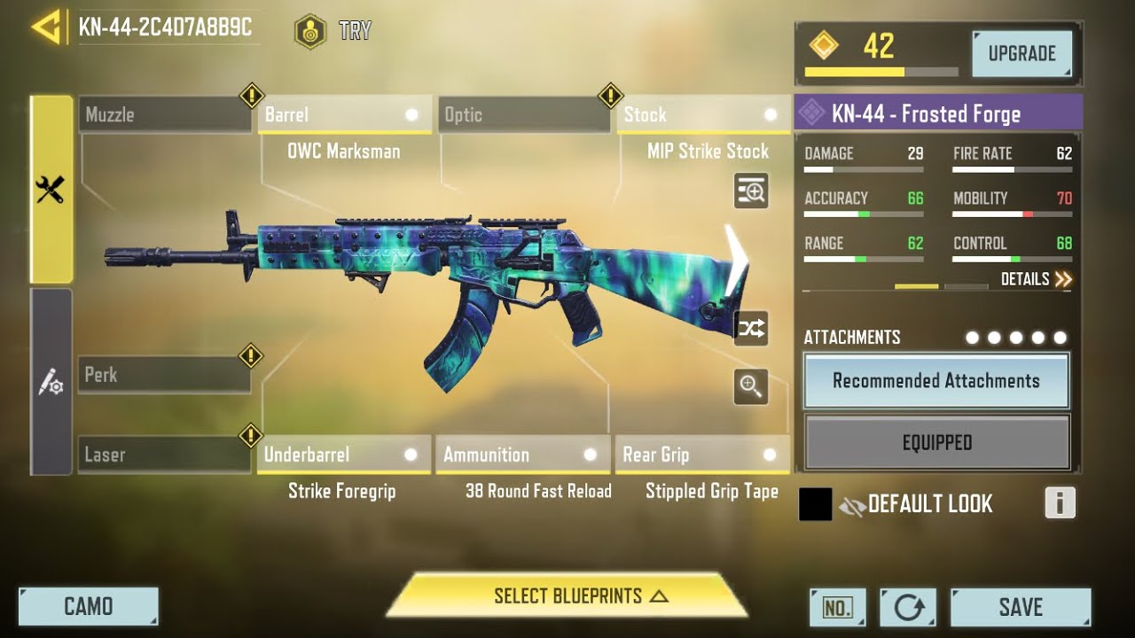Best Class for the KN-44 | CODM - YouTube