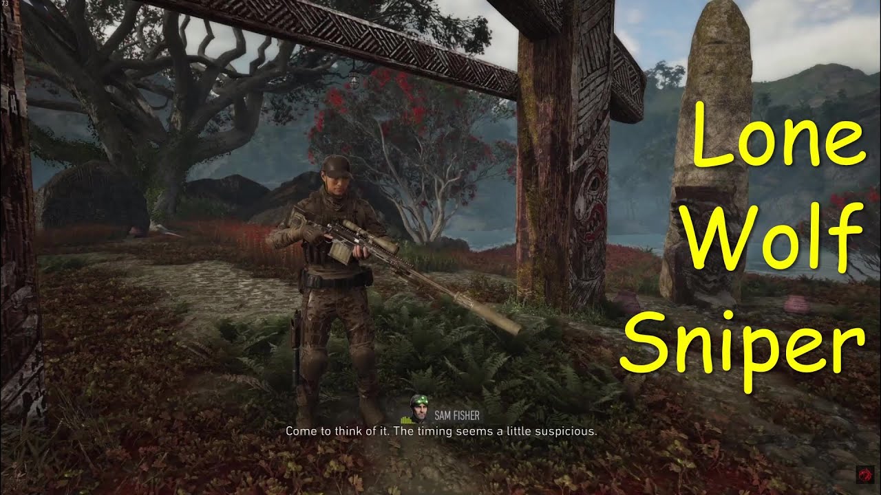 Lone Wolf Sniper Tac 50 Deep State DLC #6 Ghost Recon BreakPoint Extreme Difficulty Elite ...