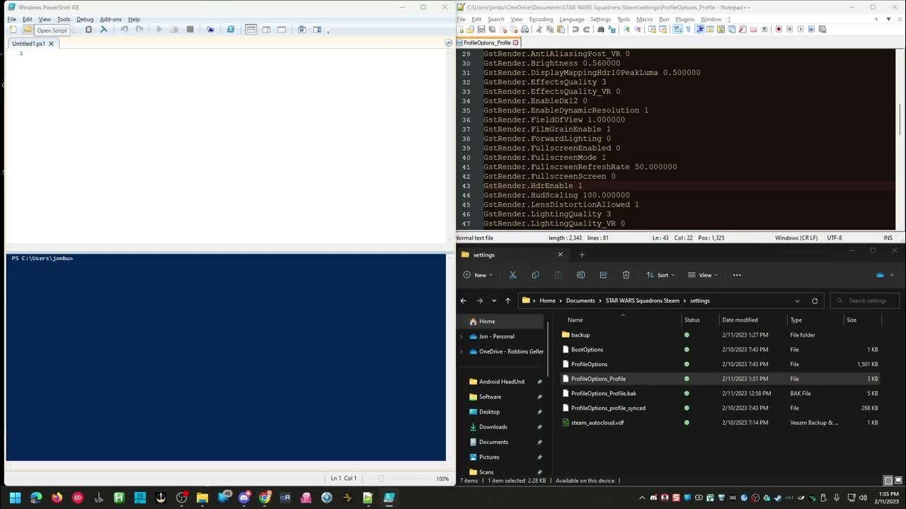 Star Wars Squadrons - HDR Toggle PowerShell Script - YouTube