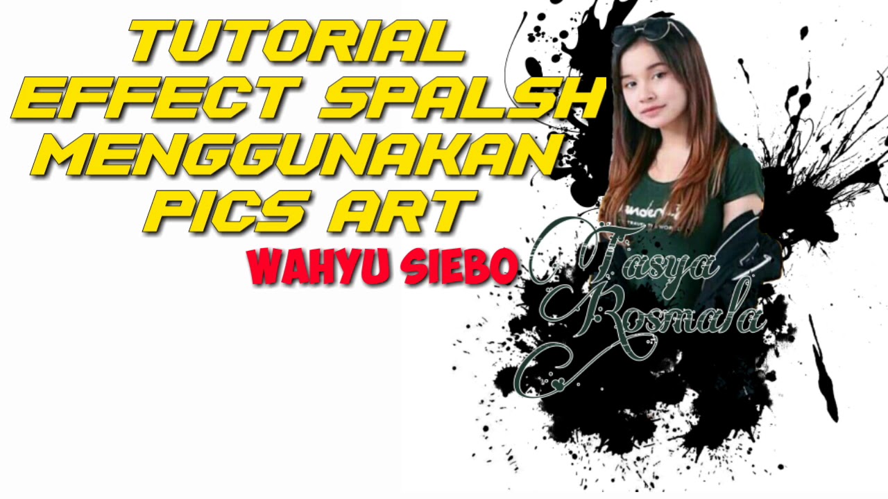 Tutorial membuat effect Splash - YouTube