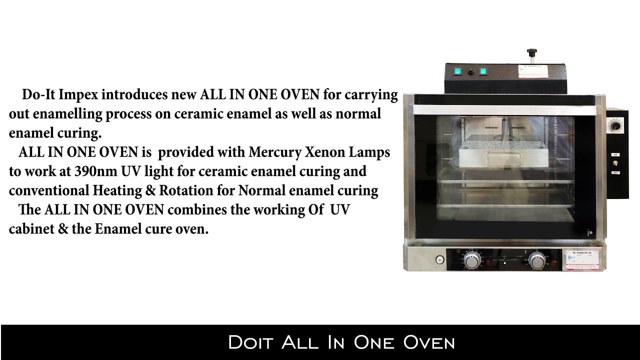 Do-It All in One | Meena | Ceramic| UV Chamber | Enameling Cure | Doit ...