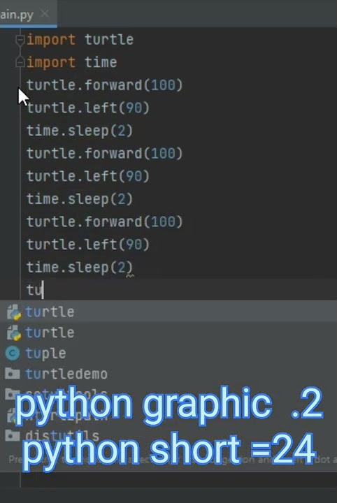 Python Programing Turtle 2 St Program Pythonforbeginners Short 24 Python Programing In Hindi