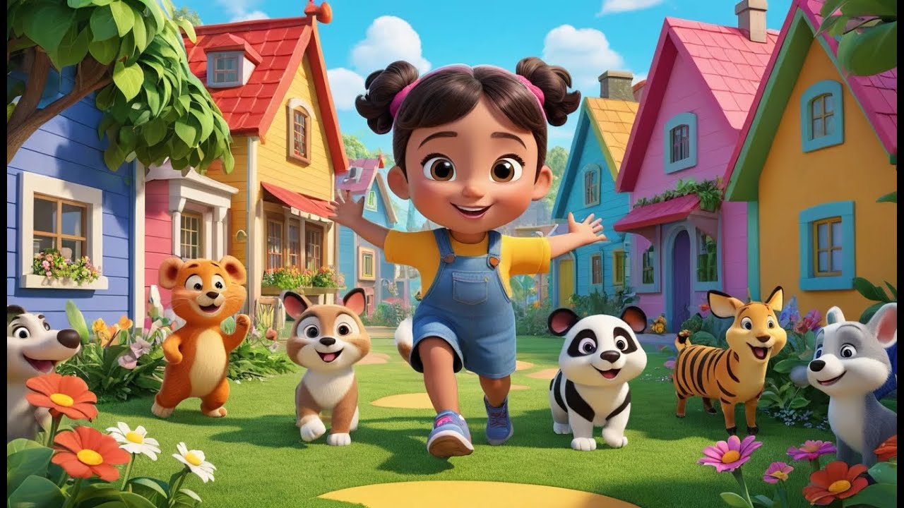 Counting Song with Different Animals | Fun Counting Adventure for Kids ...