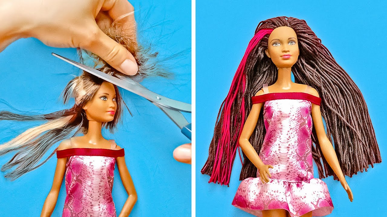 23 CRAZY DOLL HACKS - YouTube