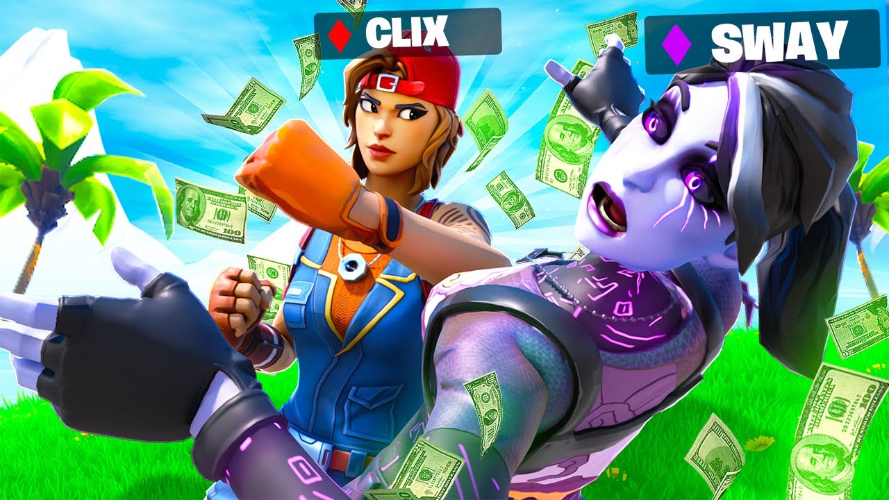 I Hosted A $5,000 Fortnite Tournament ft. Clix & Faze Sway - YouTube