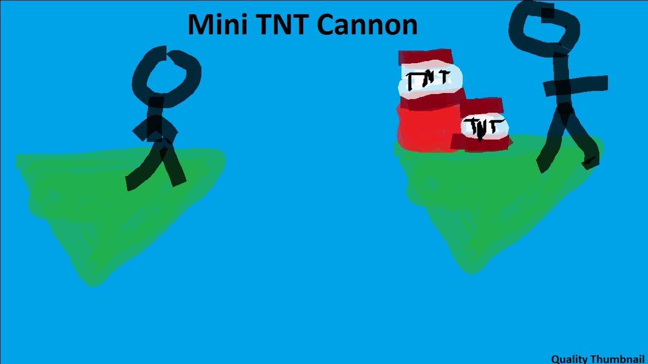 Mini TNT Cannon in Hypixel Skywars - YouTube