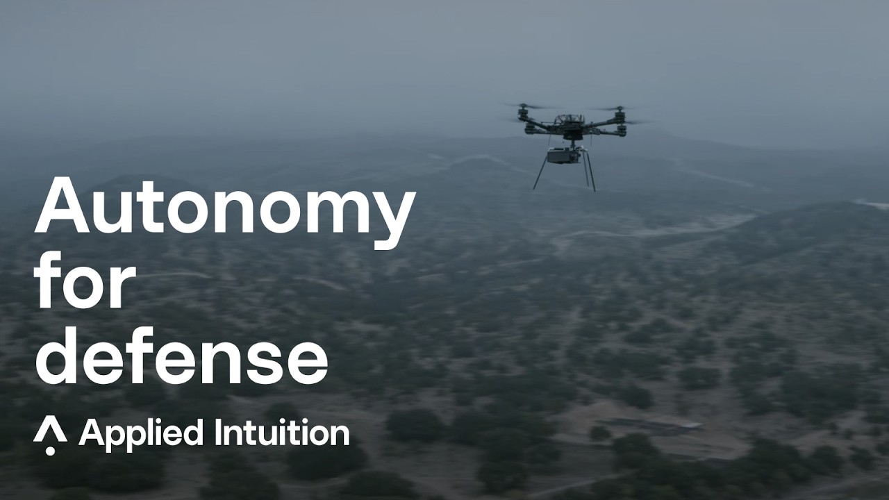 Applied Intuition Defense | Accelerating the software-defined force - YouTube