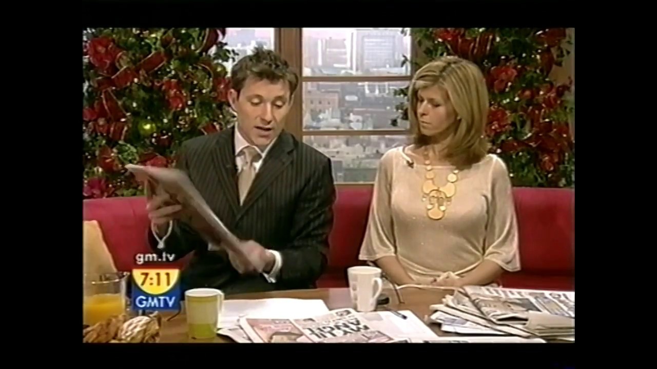 GMTV 31/12/07 with Kate Garraway - YouTube