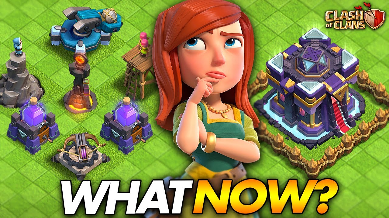What is Next for My Level 1 Rushed Base? | Clash of Clans - YouTube