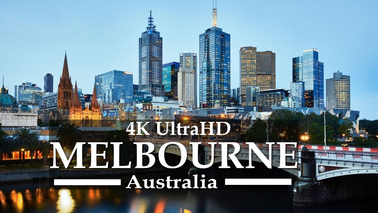 {4K UltraHD} Melbourne Stunning Skylines City in Australia 🇦🇺 - by ...