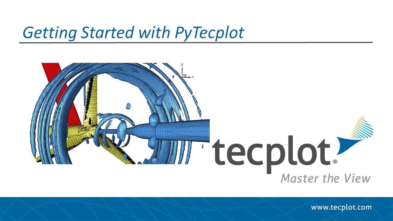 Getting Started with PyTecplot - YouTube