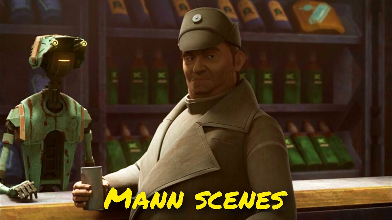All Captain Mann scenes - The Bad Batch - YouTube