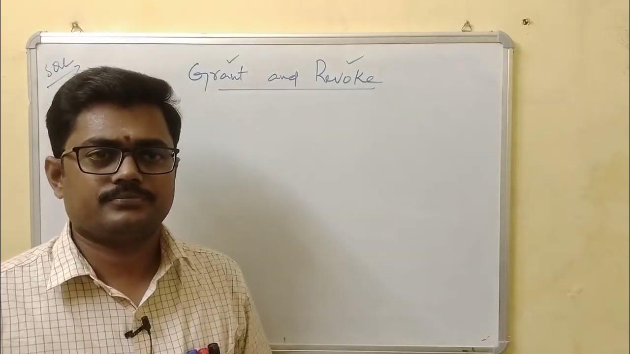 6.GRANT AND REVOKE Commands - YouTube
