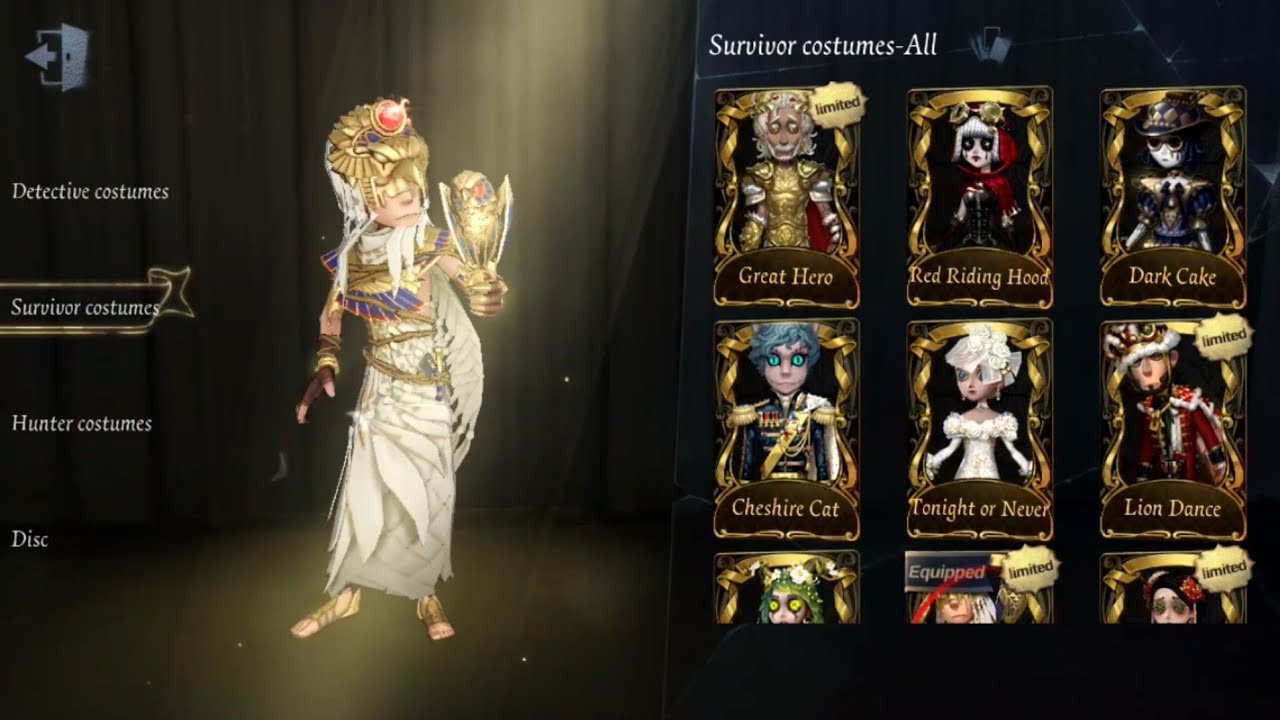 《Identity V》Showing off Seer's new "Unyielding Devotion" Limited Skin ...