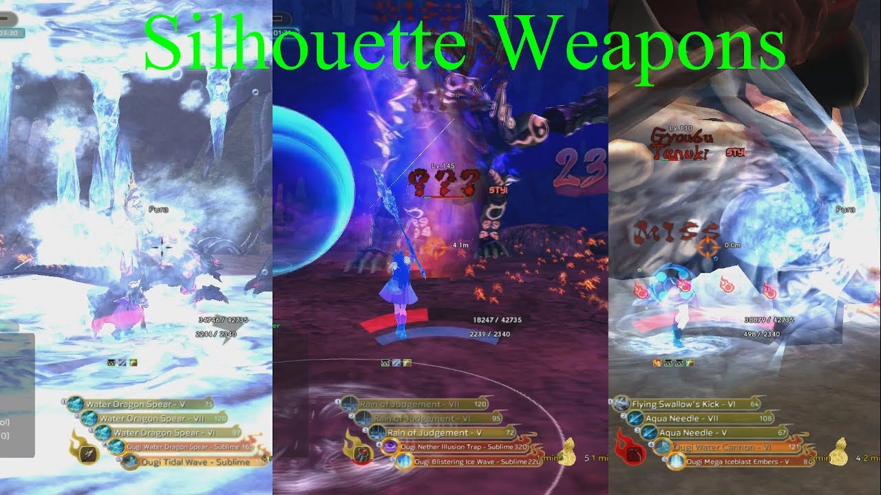 「鬼斬|Onigiri」How do the silhouette weapons stack up? (Staff, Spear, Bow ...