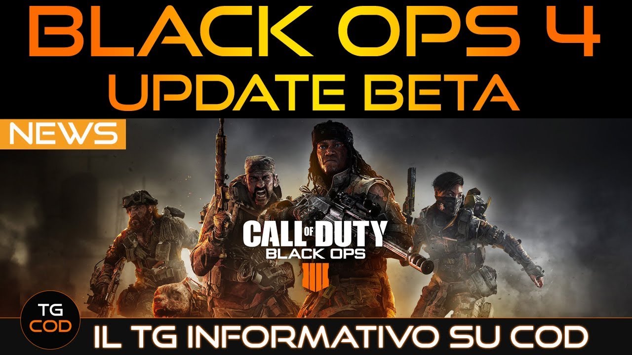 BLACK OPS 4 ITA BETA - NUOVO UPDATE IERI, NOVITA', GLITCH MAPPE E BETA ...
