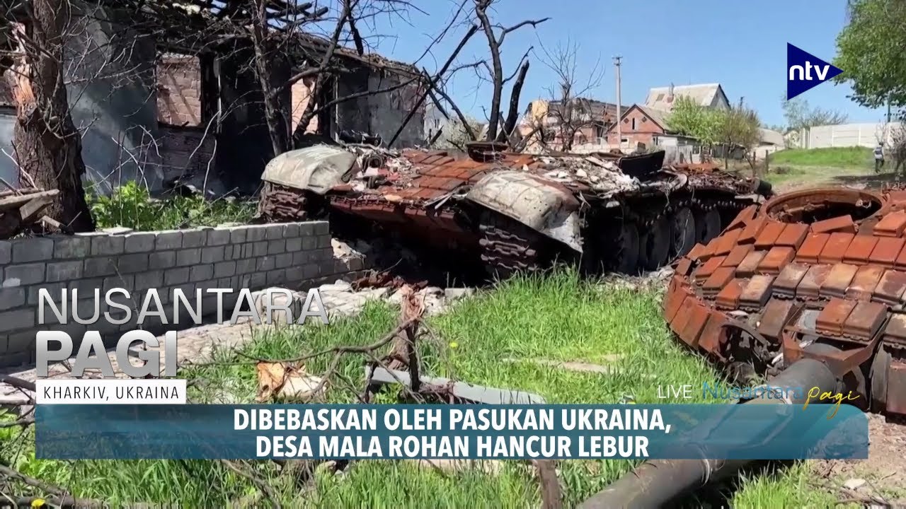 Dibebaskan Oleh Pasukan Ukraina, Desa Mala Rohan Hancur Lebur - YouTube