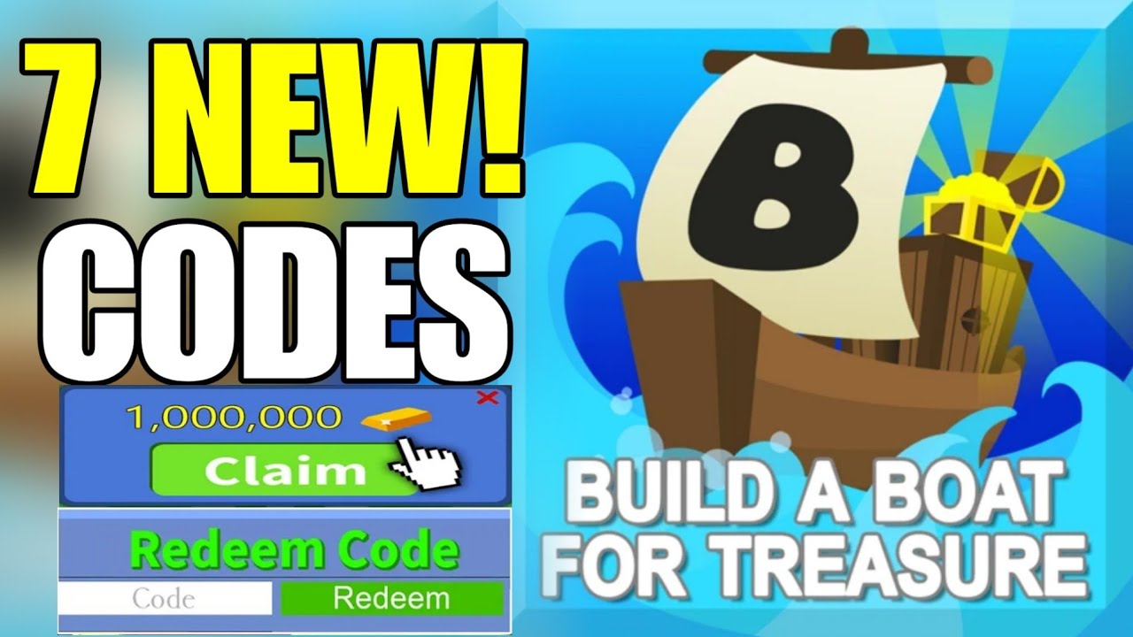 *NEW* ALL WORKING CODES FOR BUILD A BOAT IN 2024! ROBLOX BUILD A BOAT ...