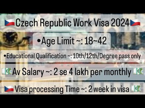 Czech Republic Work Visa | How to get Czech Republic Work Visa/ Czech ...