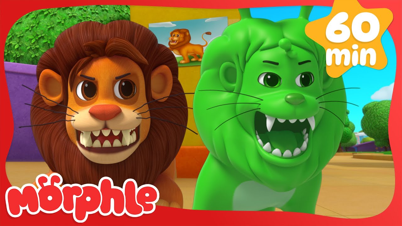Real Lion, Green Lion 🦁 | My Magic Pet Morphle | Morphle 3D | Full ...