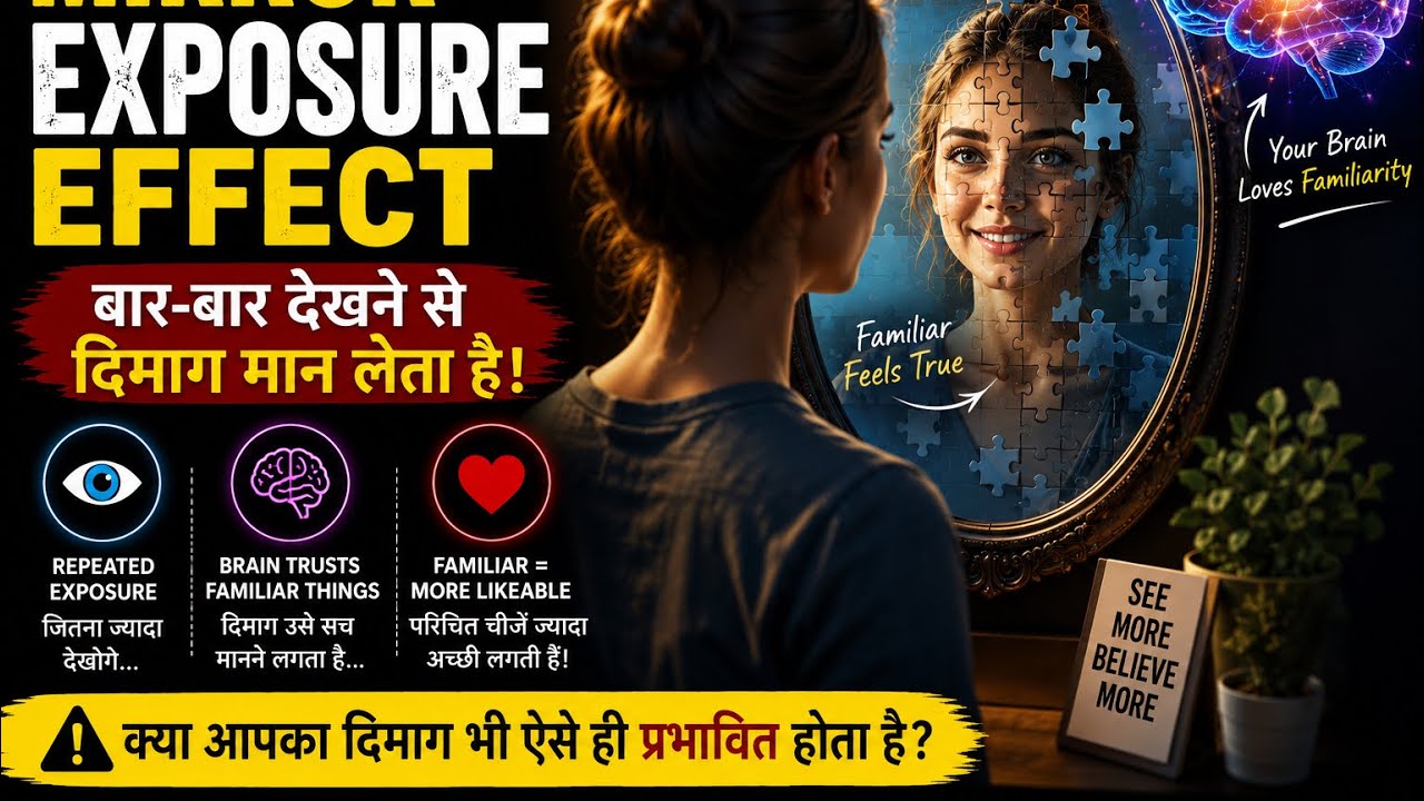 Mirror Exposure Effects #humanpsycology #psycology #facts #motivation ...