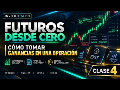 FUTUROS DE CRIPTOMONEDAS DESDE CERO | Clase 4: Cómo Tomar Ganancias en una Operación