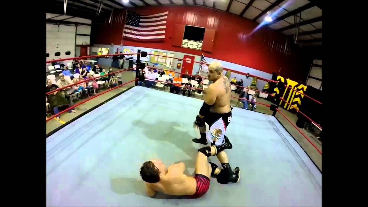 Go Pro Hero 3+ REFCAM OVW Pro Wrestling Eddie Diamond vs Mexicutioner ...