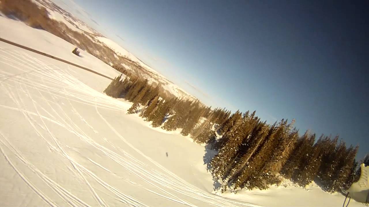 Snowkiting Skyline Peter Miller Big Air - YouTube