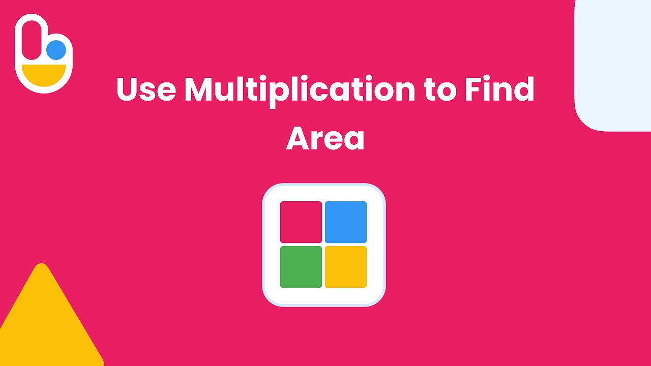 Use Multiplication to Find Area with Color Tiles | Brainingcamp - YouTube