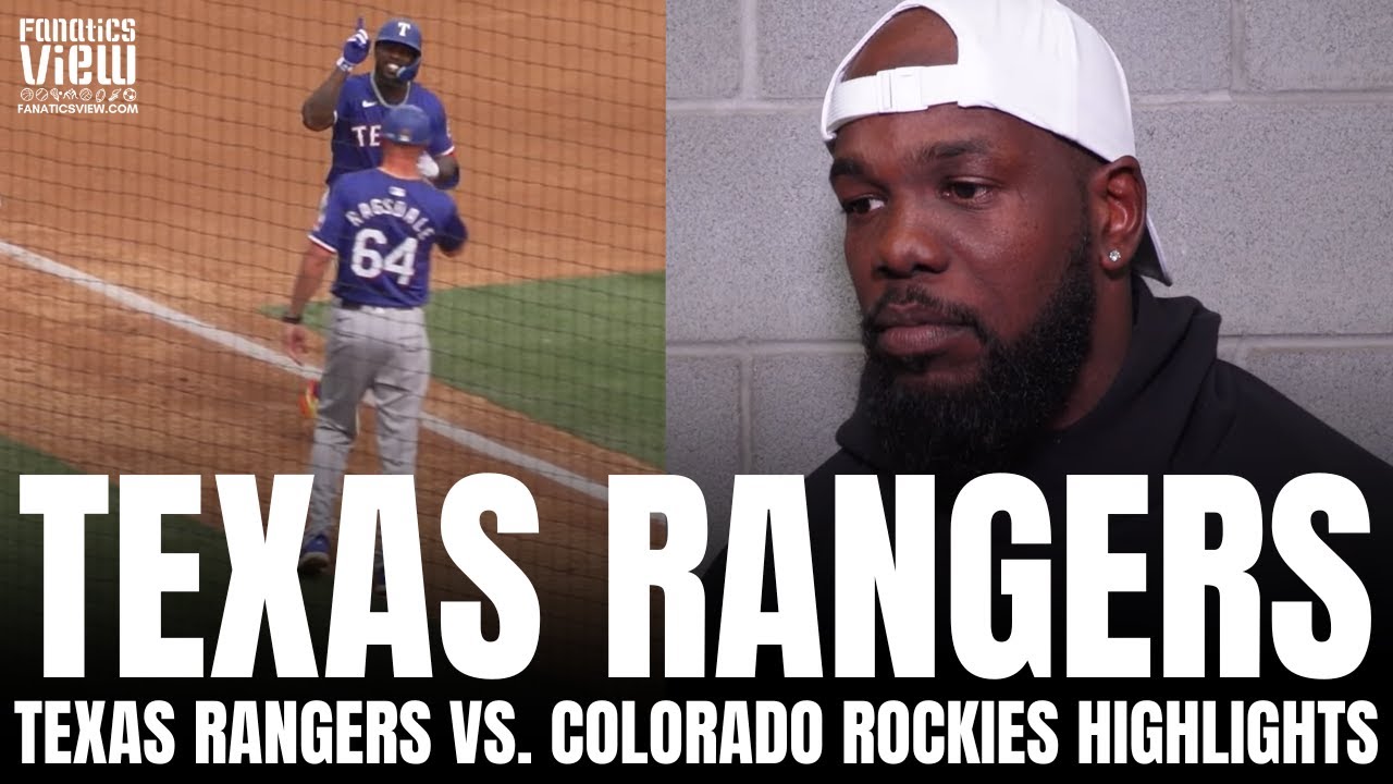 Texas Rangers vs. Colorado Rockies Spring Training Game Highlights ...