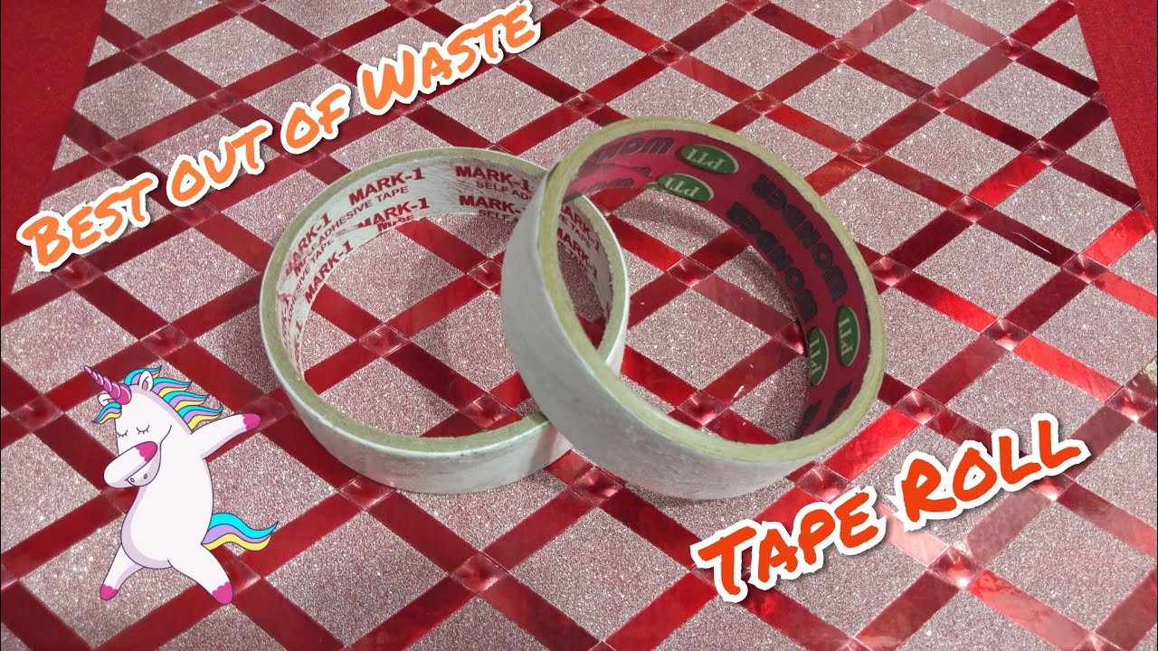 Best out of waste Tape Roll/ Gift box - YouTube
