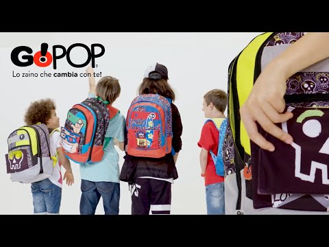 Giochi Preziosi - Zaini GoPop: Bad Boys, Irriverent, Monster, Let's Rock.
