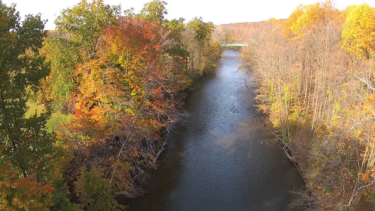 Nature Portraits: Northeast Ohio Autumn Aerial - YouTube