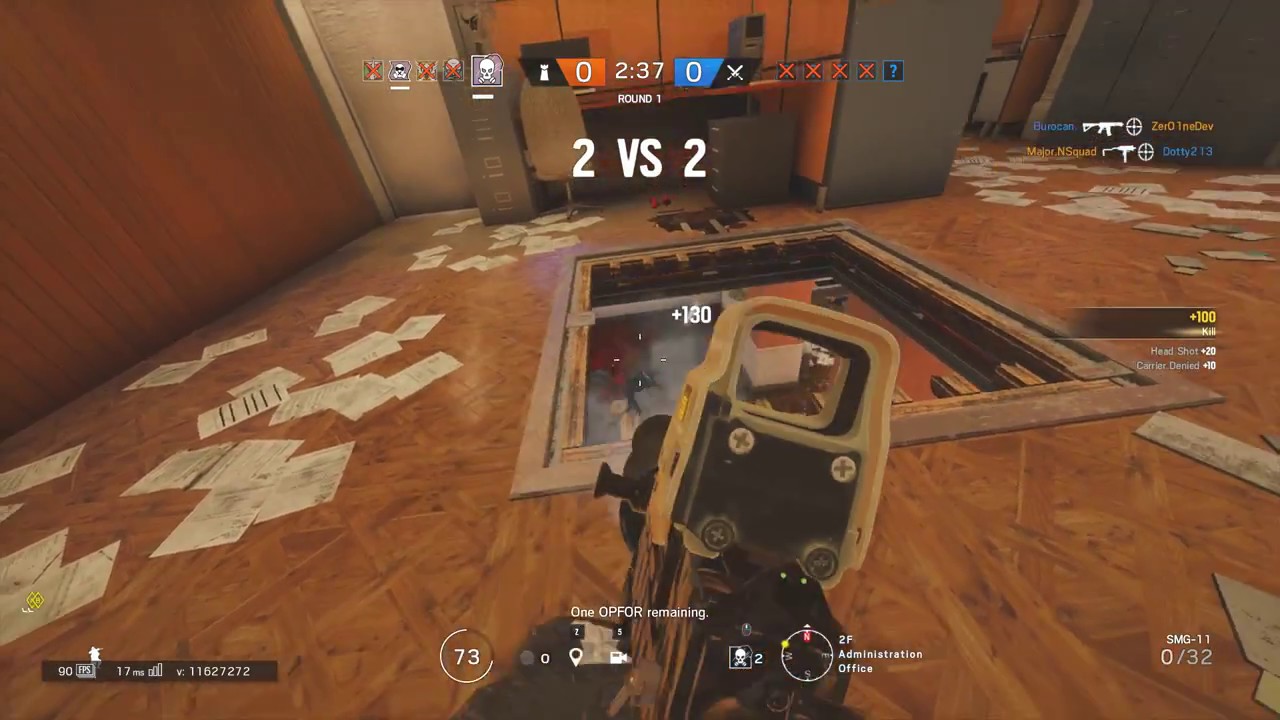 SMOKE ACE SMG 11 - RAINBOW SIX SIEGE - YouTube